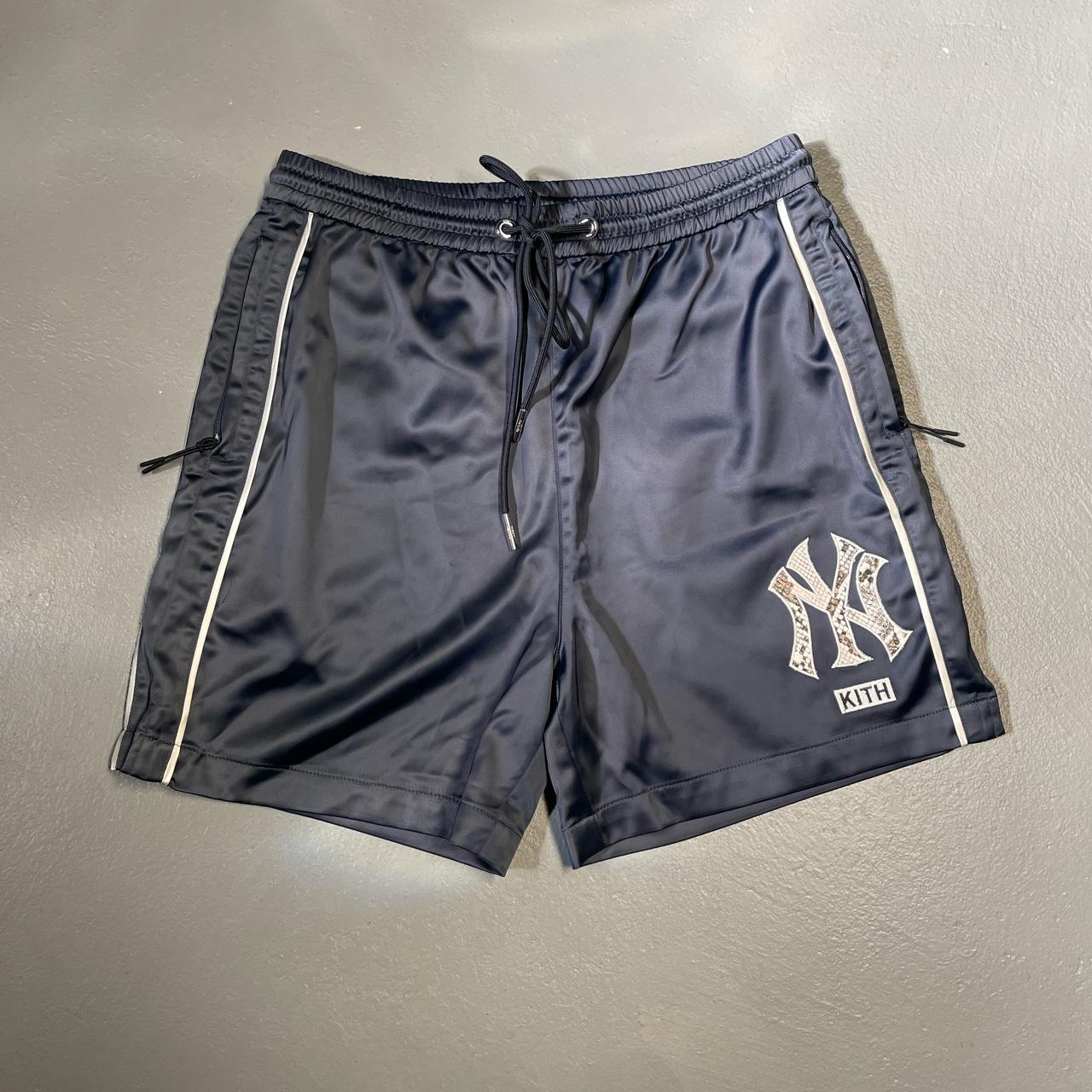 KITH YANKEES SNAKE SKIN SHORTS MENS SMALL LIKE NEW... - Depop
