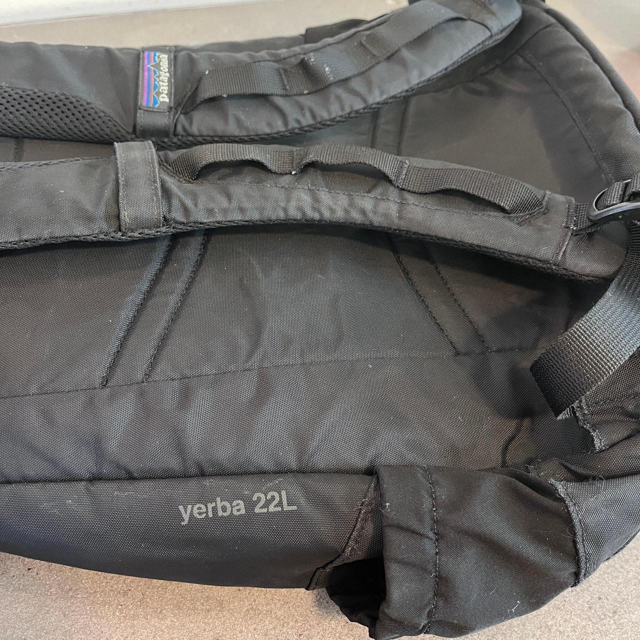 Patagonia Yerba 22L Black Backpack computer pocket... - Depop