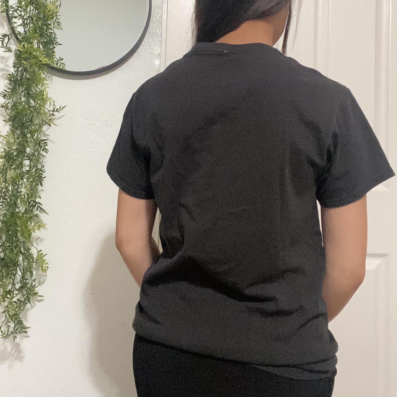 Hot Topic Women's Black and Red T-shirt | Depop