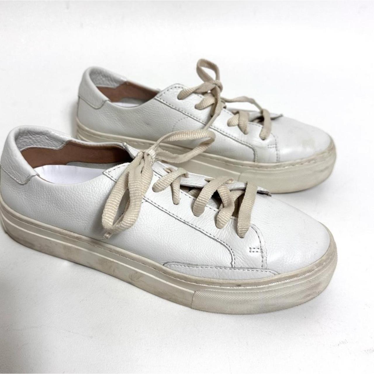SOLUDOS 7.5 white Ibiza Platform Sneaker - Depop