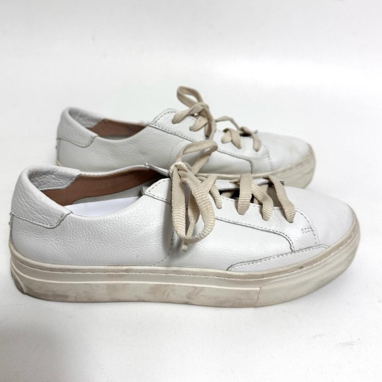 SOLUDOS 7.5 white Ibiza Platform Sneaker - Depop
