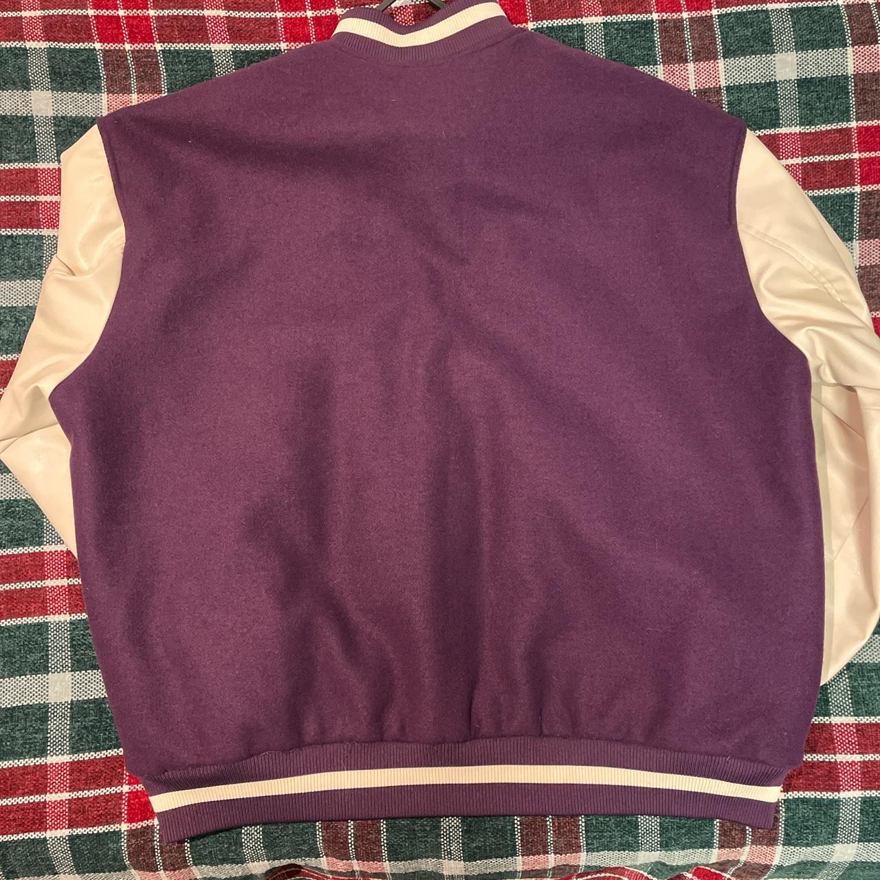 Varsity Jacket Purple Varsity Jacket In good... - Depop