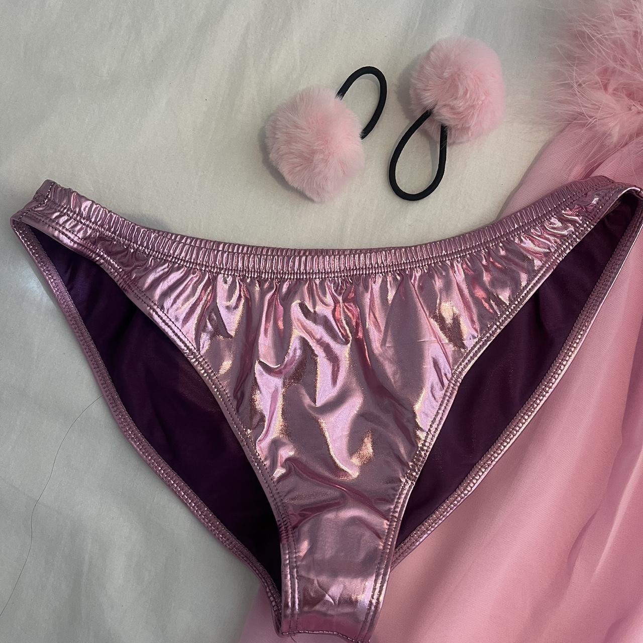 pink austin powers fembot halloween costume from... - Depop