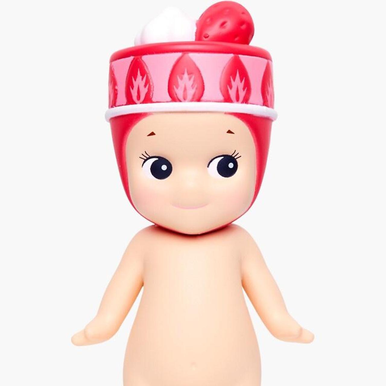 strawberry shortcake sonny angel -has some flaws (as... - Depop