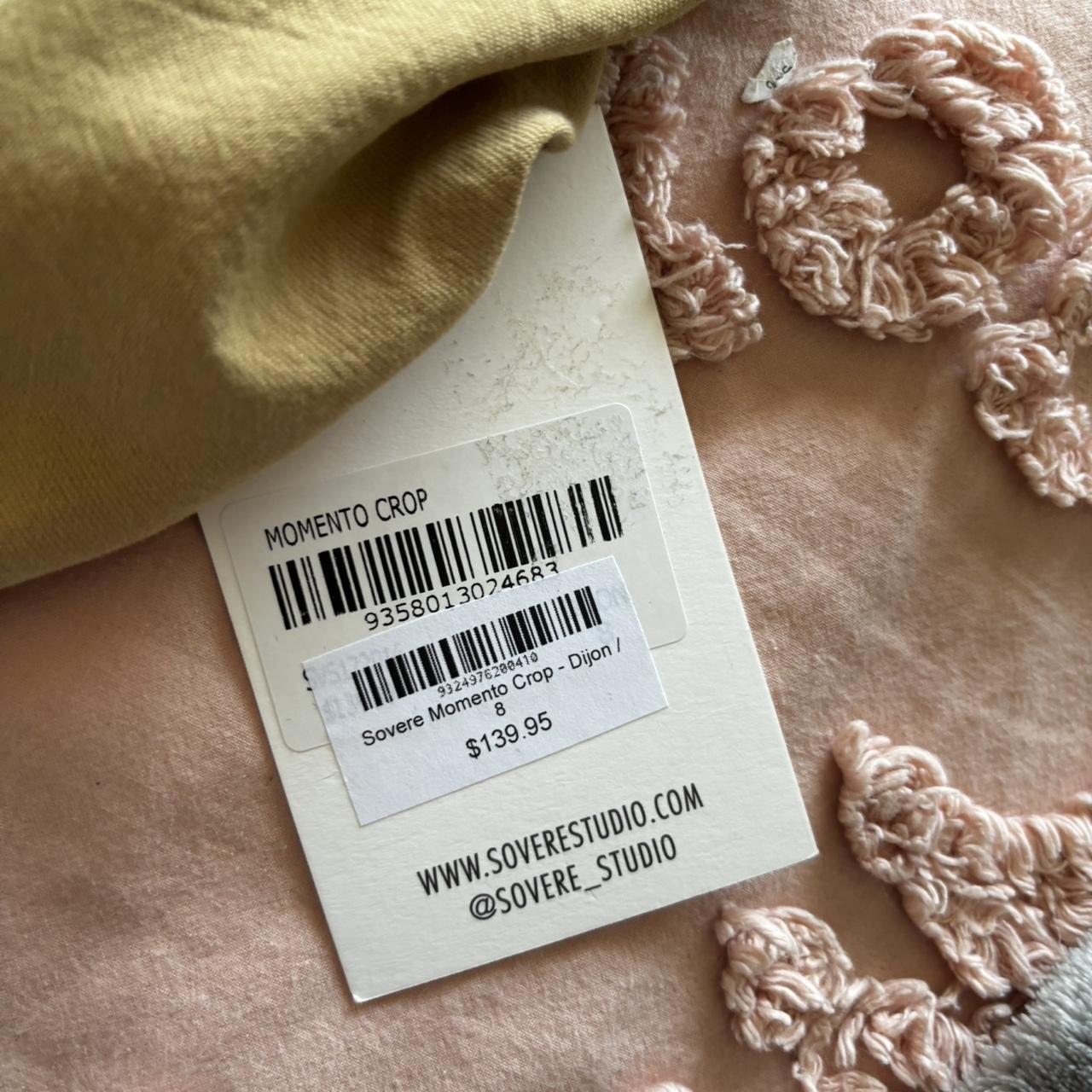 Sober studio crop. Stunning back but unfortunetly... - Depop