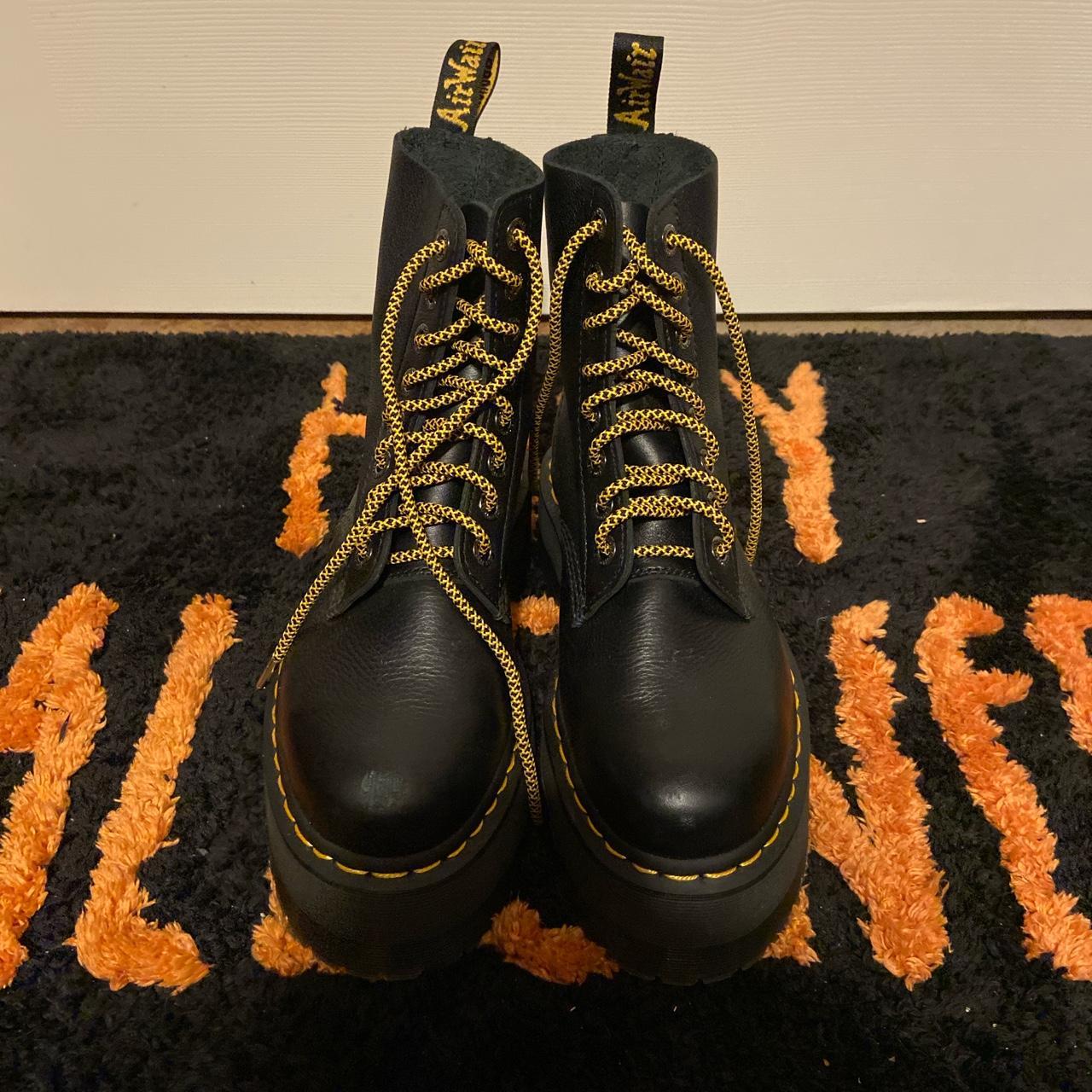 Dr.Martens 1460 PASCAL MAX LEATHER PLATFORM BOOTS... - Depop