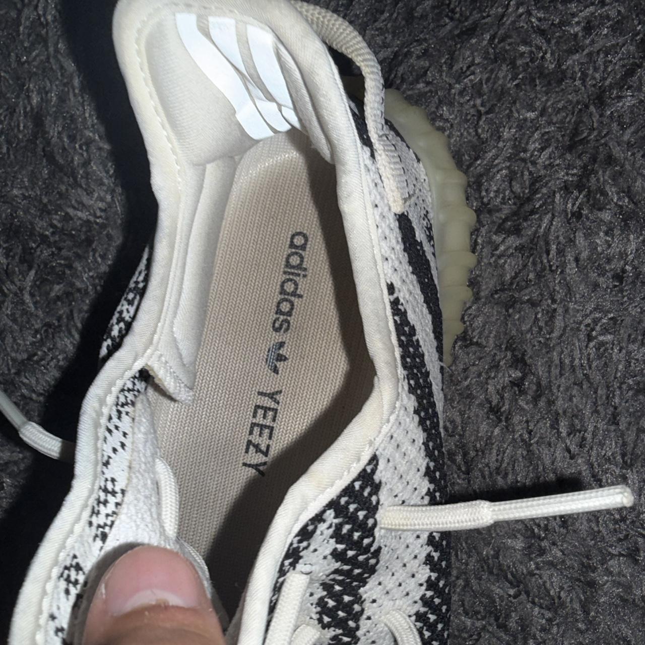 Yeezy zebra 350 boost. Slightly used. The more... | Depop