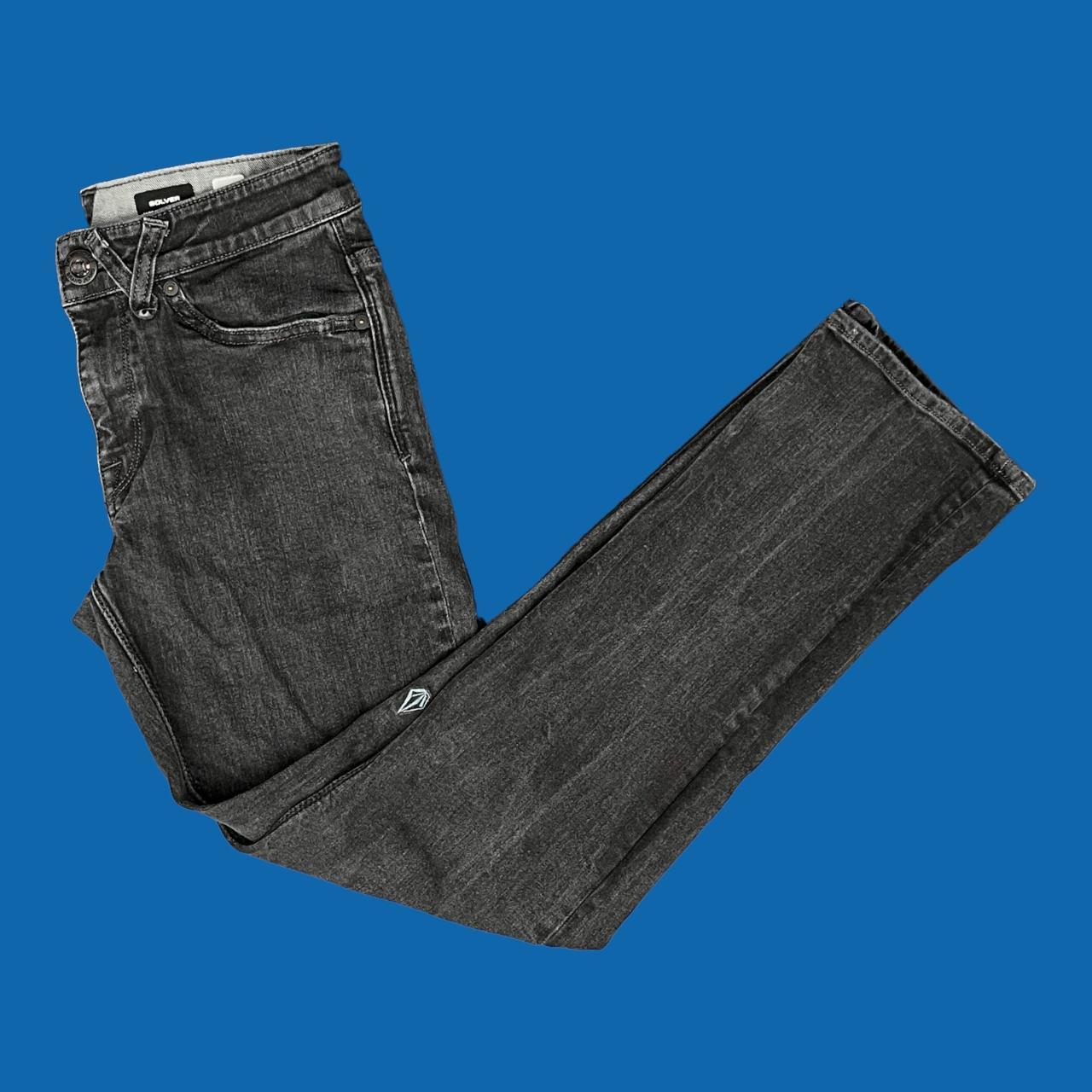 Volcom Men's Black Jeans | Depop