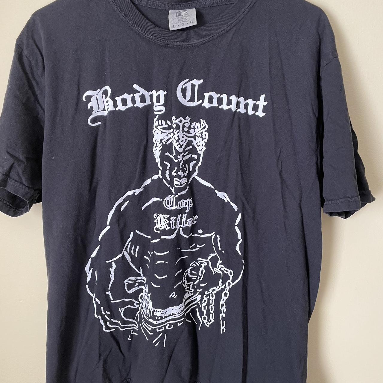 Body count hardcore metal rap band shirt. Body count... - Depop