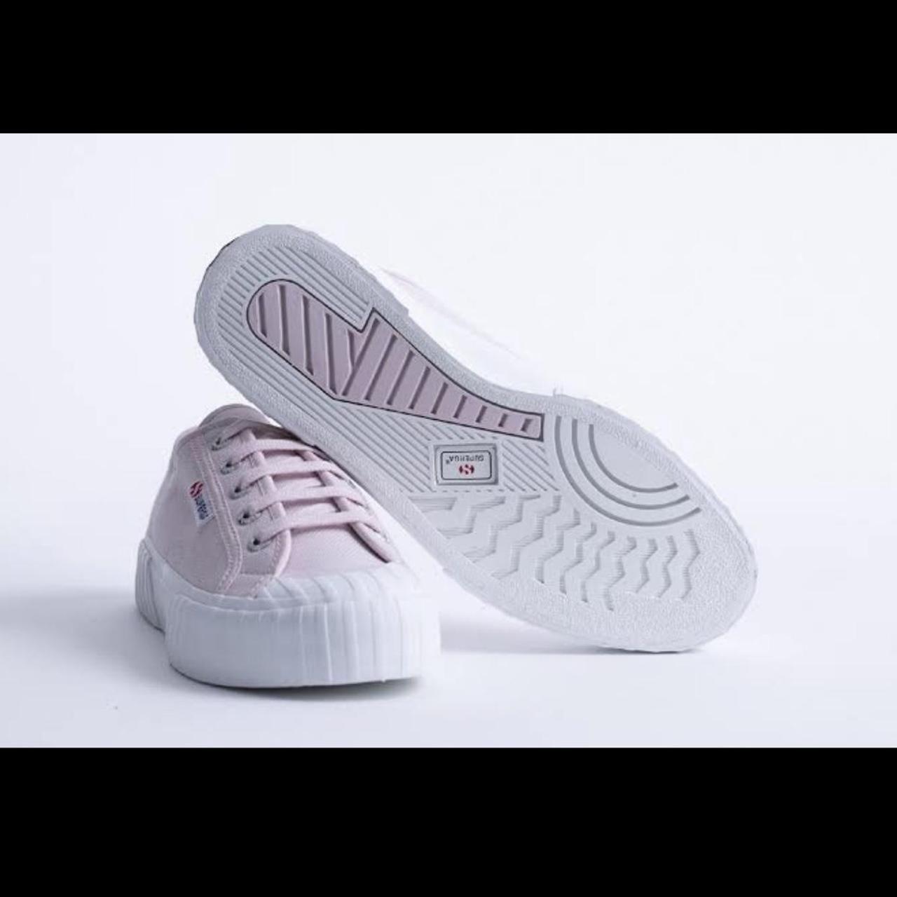 Superga 2630 STRIPE - Pink Pale Lilac Never worn -... - Depop