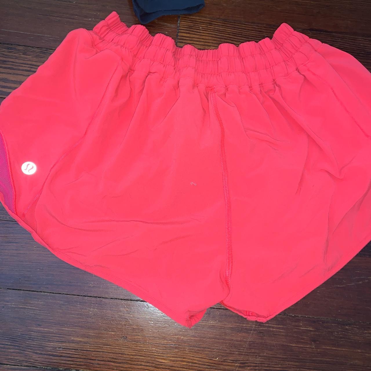 Bright Pink Lulu Shorts Size 8 Super Cute And Depop