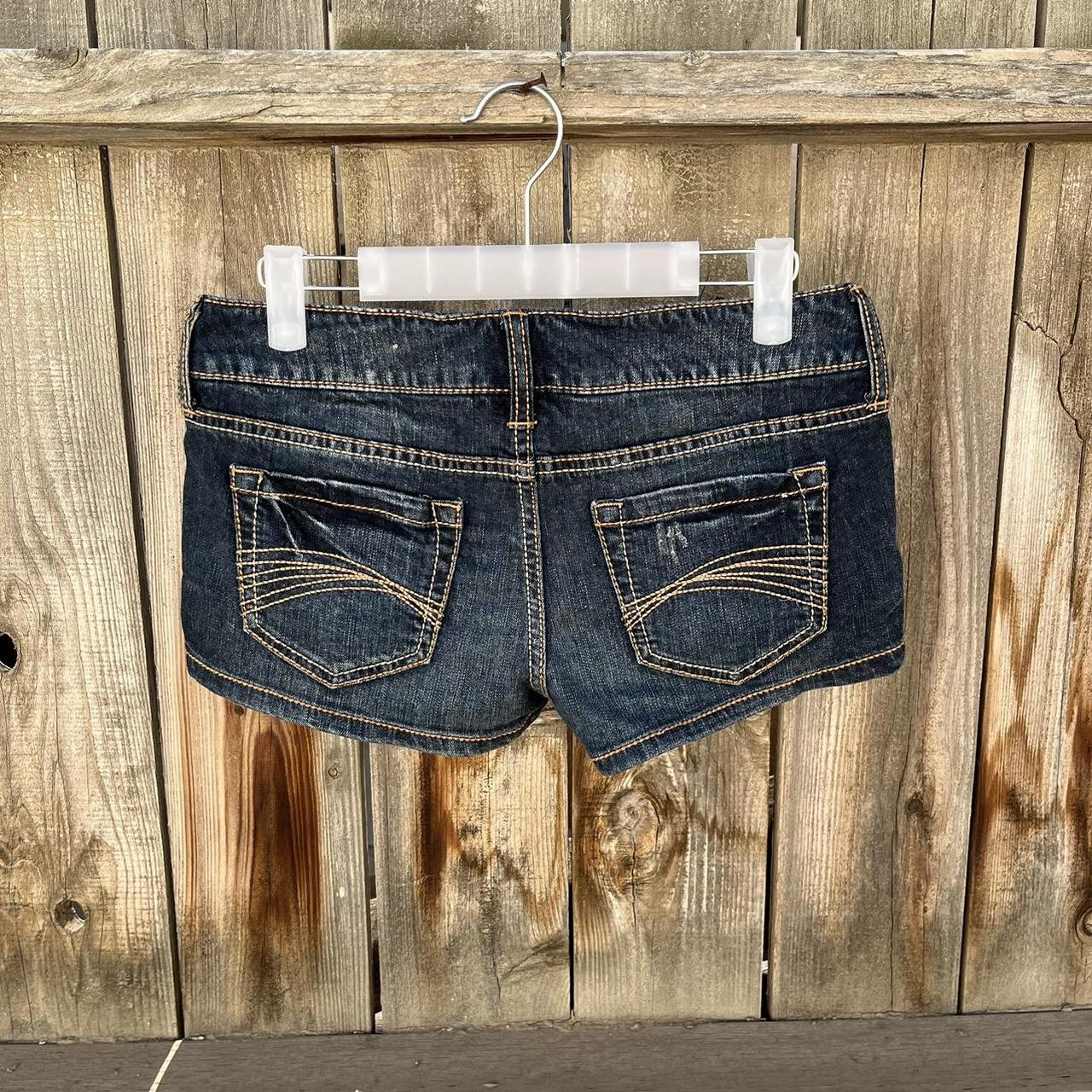 Vintage Decree Ultra Mini Low Rise Denim Shorts ︎· .... - Depop