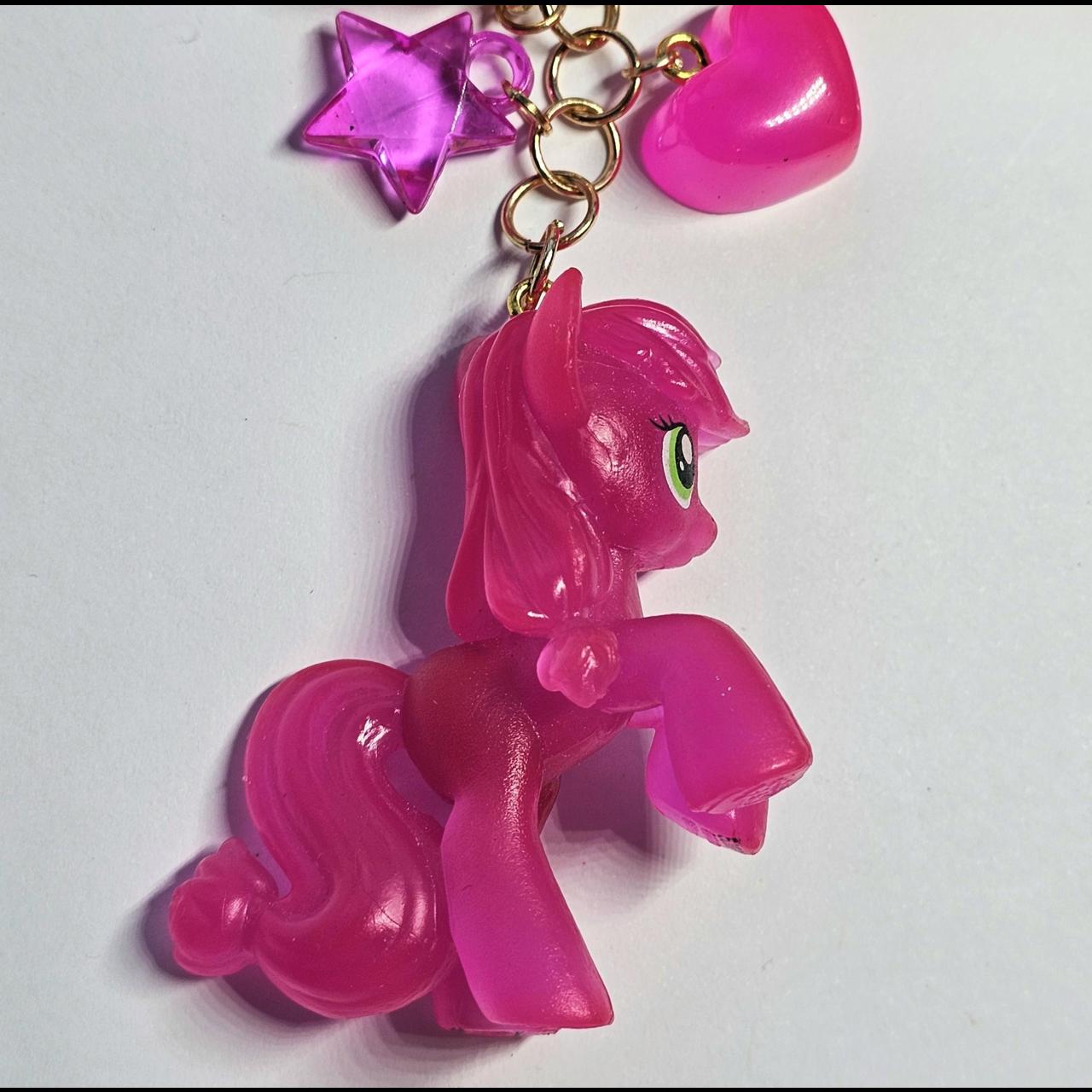 Handmade My Little Pony neon transluscent mini... | Depop