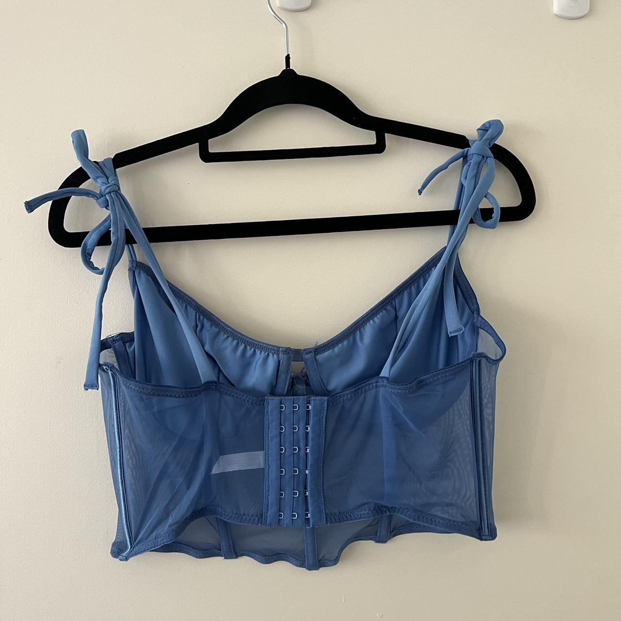Kat the label - corset top - adjustable straps -... - Depop