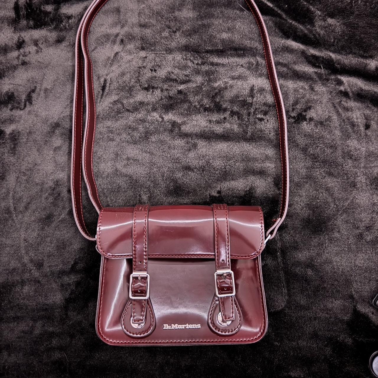 Burgundy Dr. Martens crossbody bag #crossbodybag - Depop