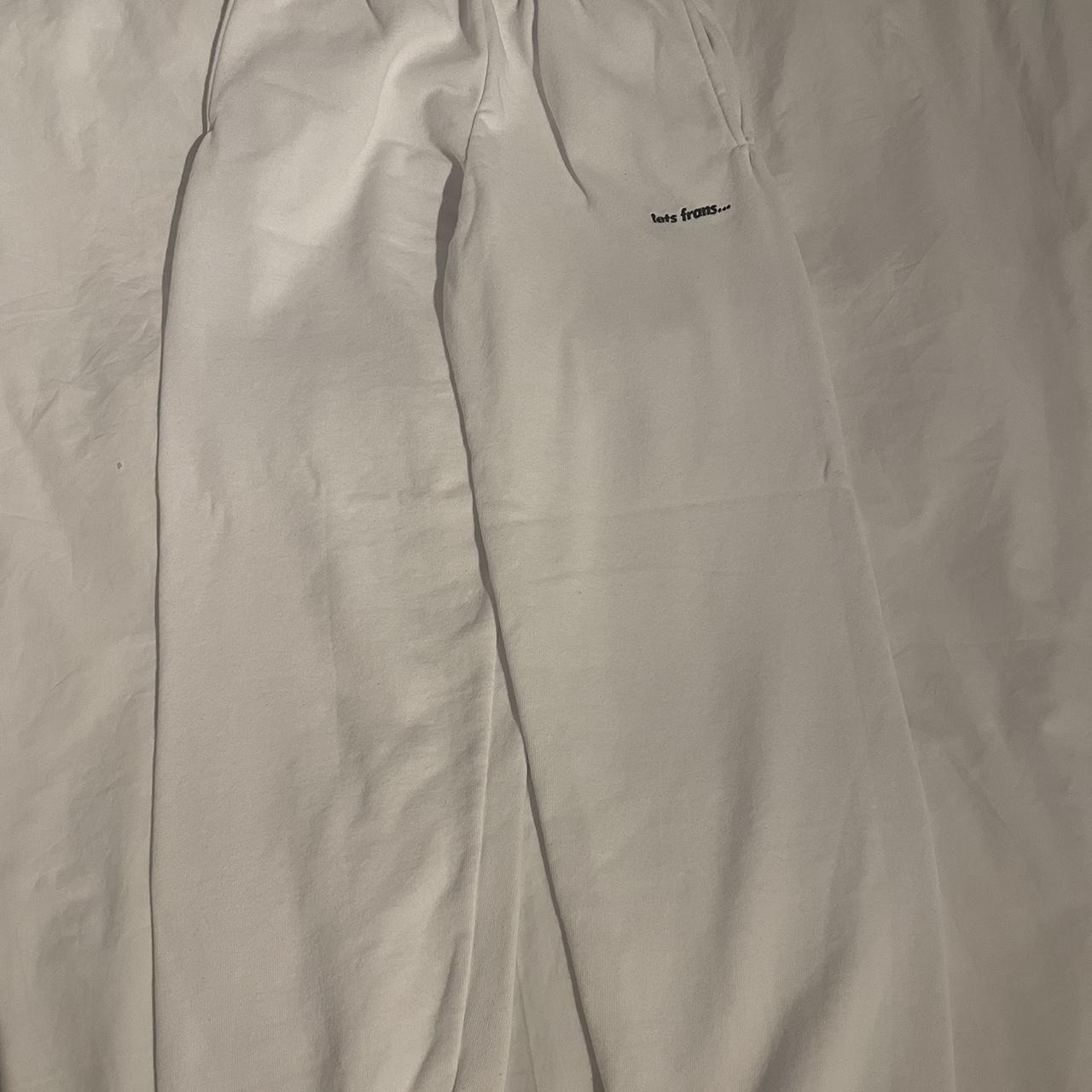 Urban Outfitters white trackies- brand new never... - Depop