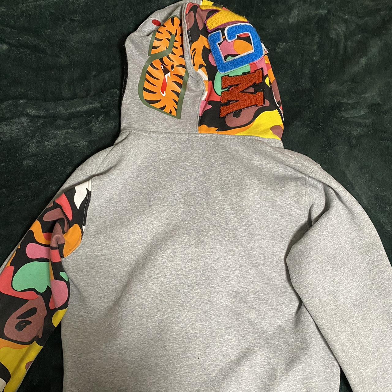 BAPE Men's Grey Jacket | Depop