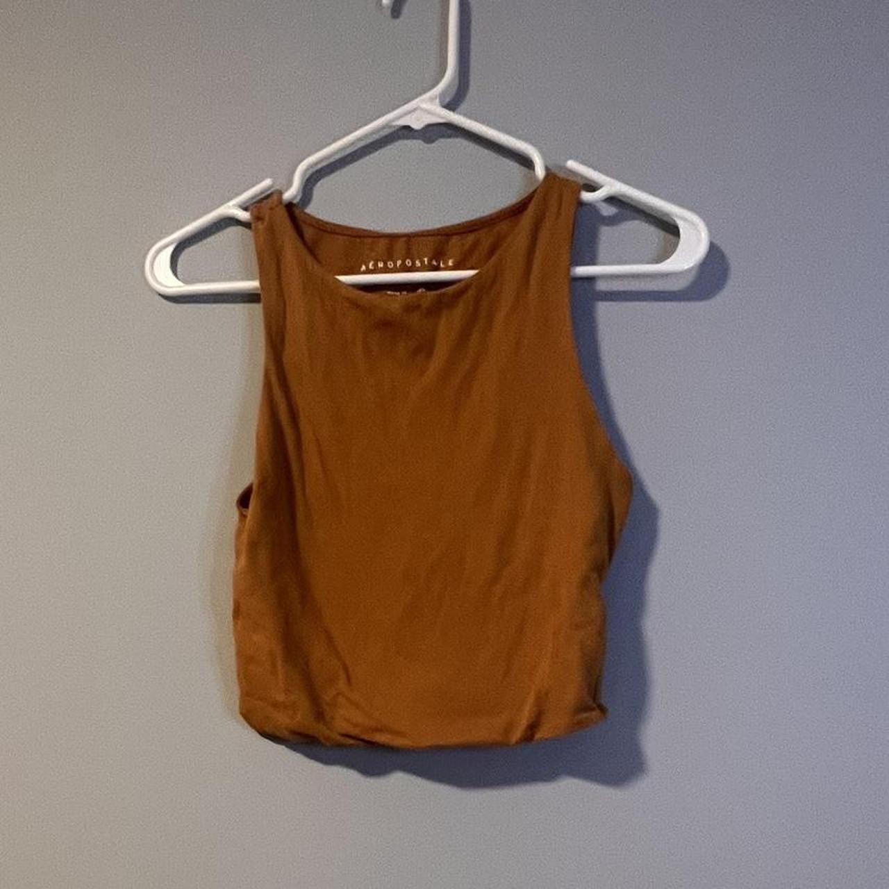 Mustard Color Tank top Soft and Cropped #yellow... - Depop