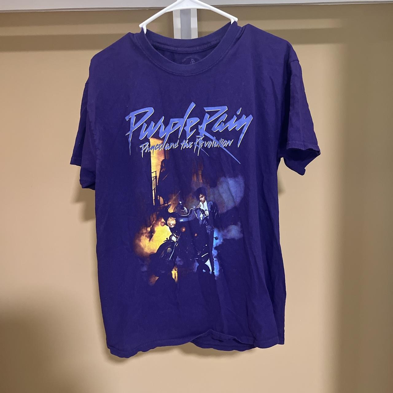 purple purple rain graphic tee #purplerain #tshirt... - Depop