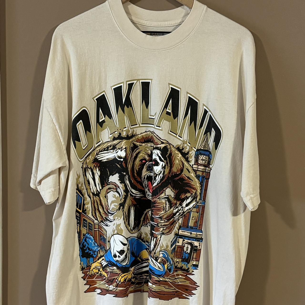 Gently worn Sana Detroit Oakland tee #sanadetroit... - Depop