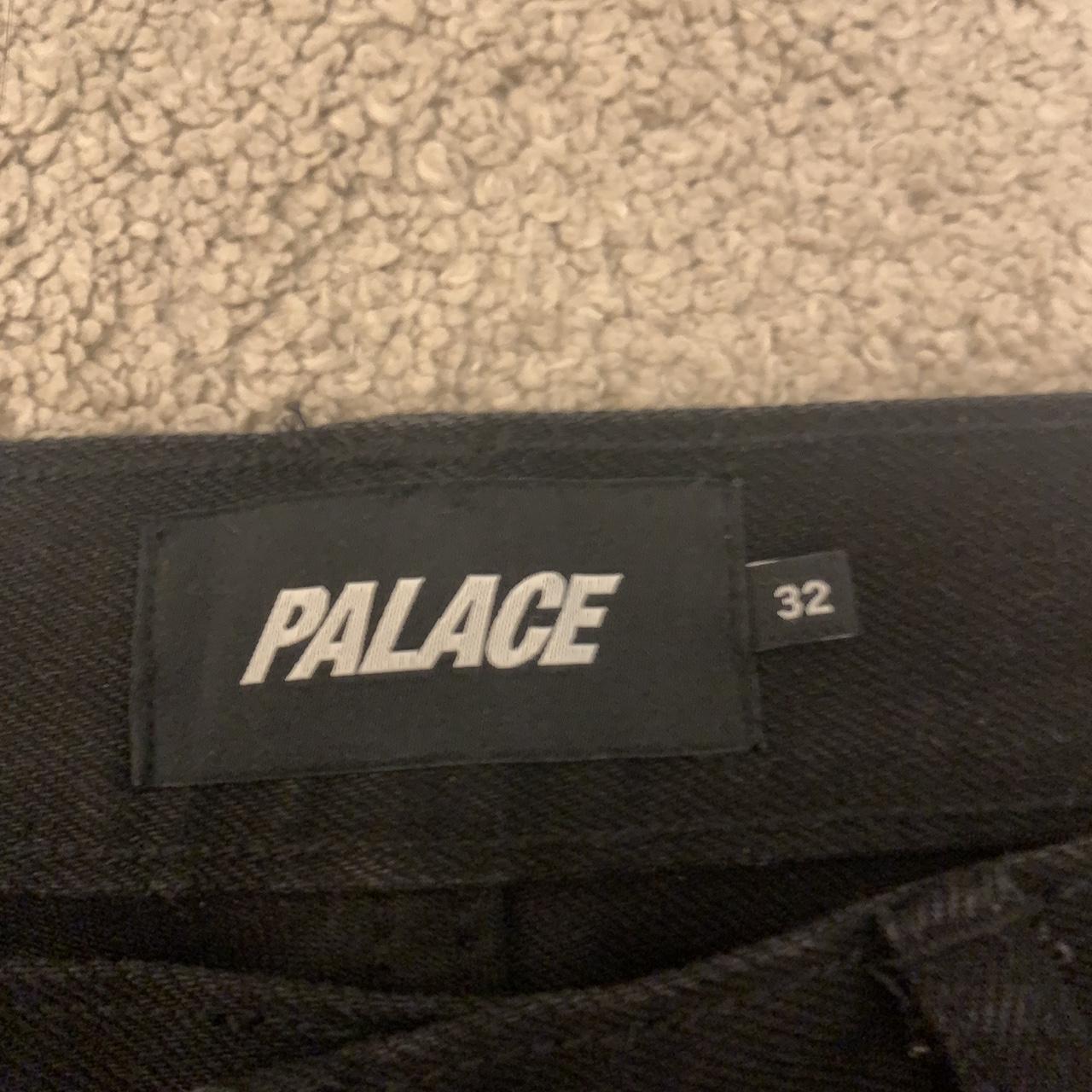 Palace jeans Black Baggy fit 32 Waist - Depop