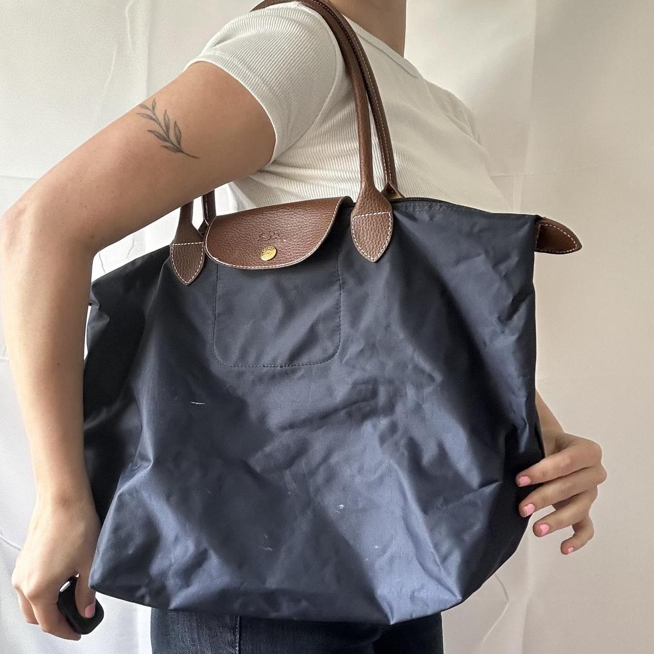 longchamp tote bag some little stains here &... - Depop