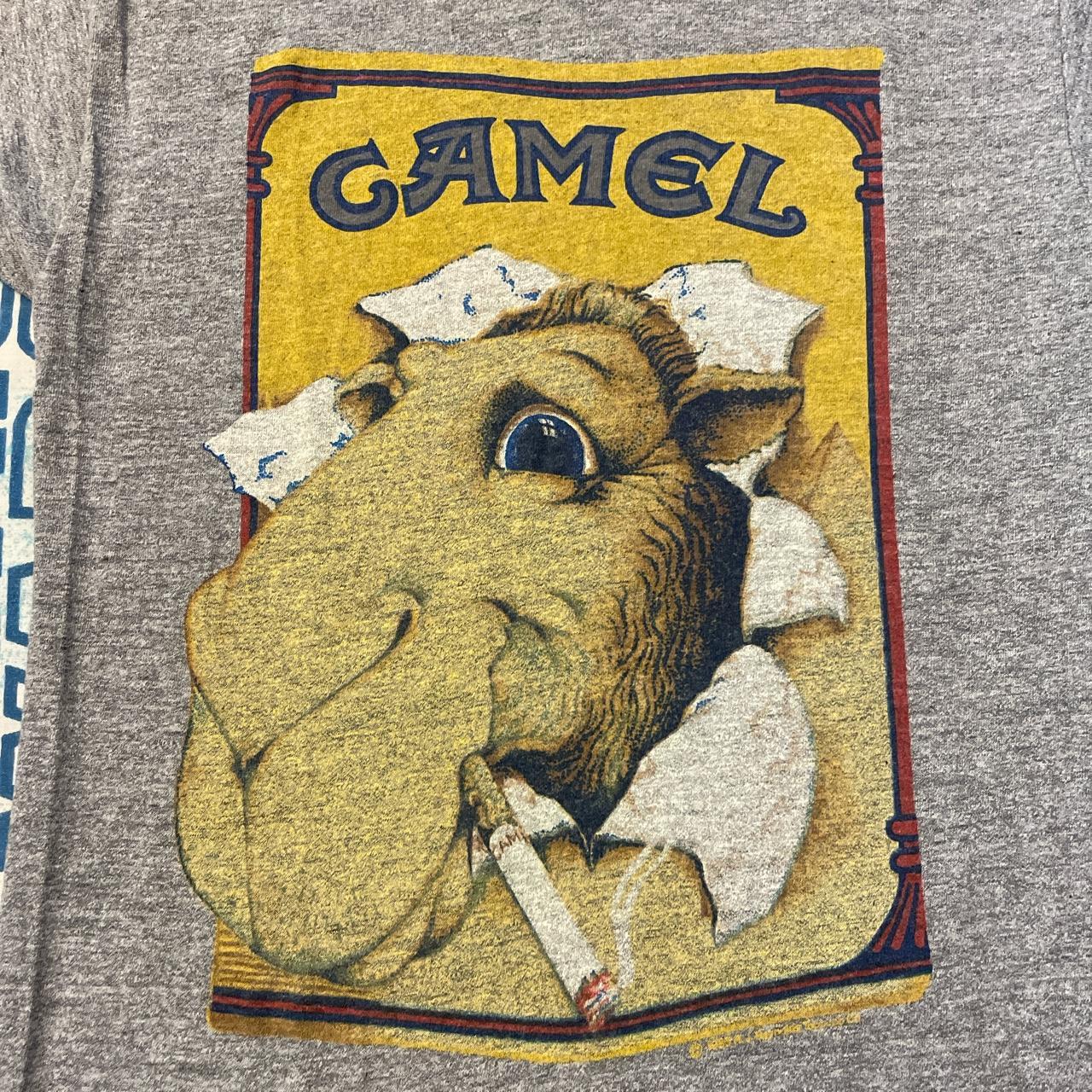 Vintage 1985 Camel Cigarettes 🐪 Single Stitch Promo... - Depop