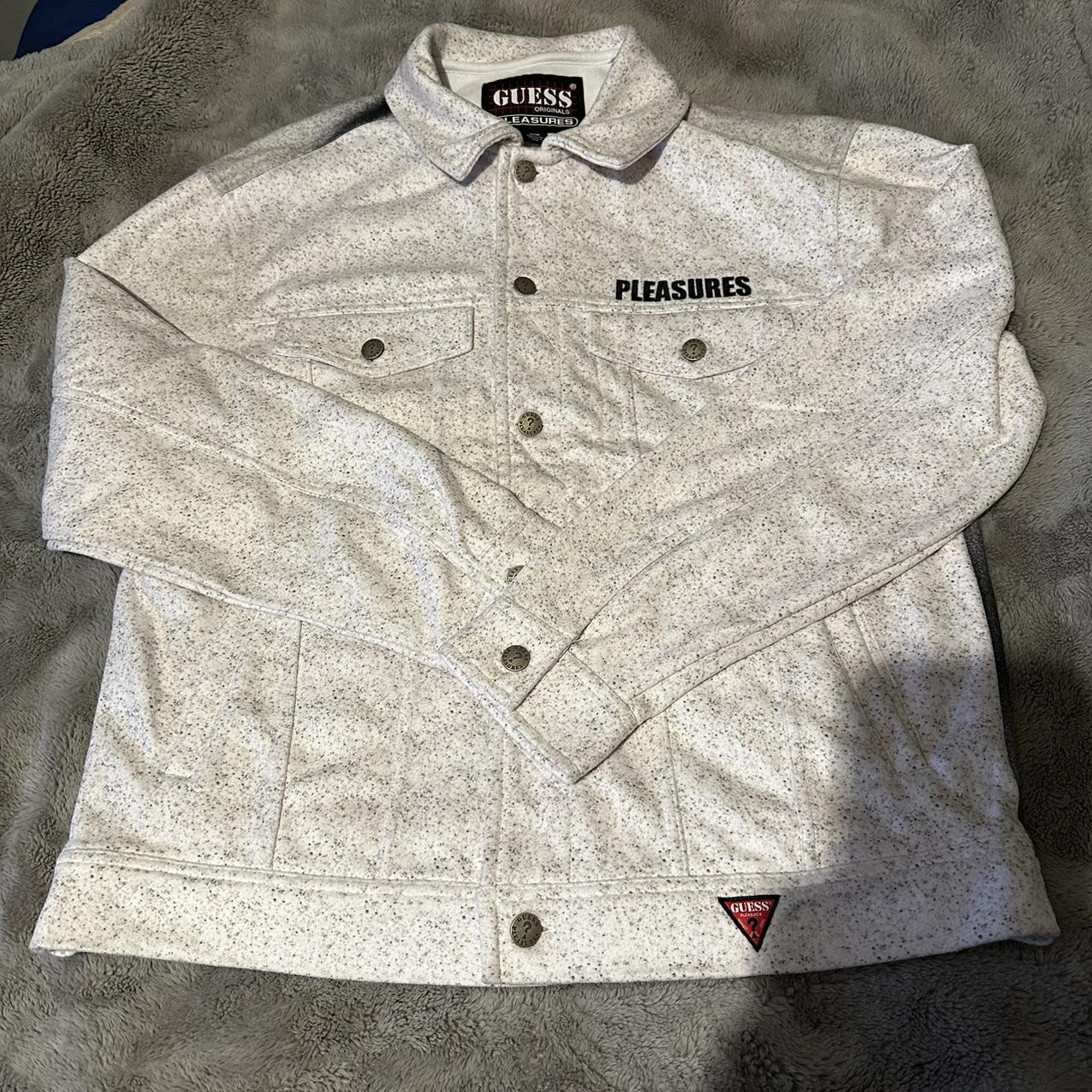 Guess X Pleasures Drew Barrymore Denim Jacket BRAND... - Depop