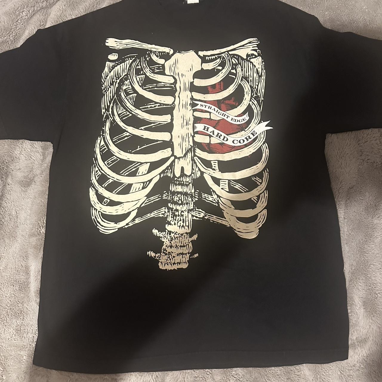 Y2K WWE CM Punk ribcage shirt In amazing... | Depop