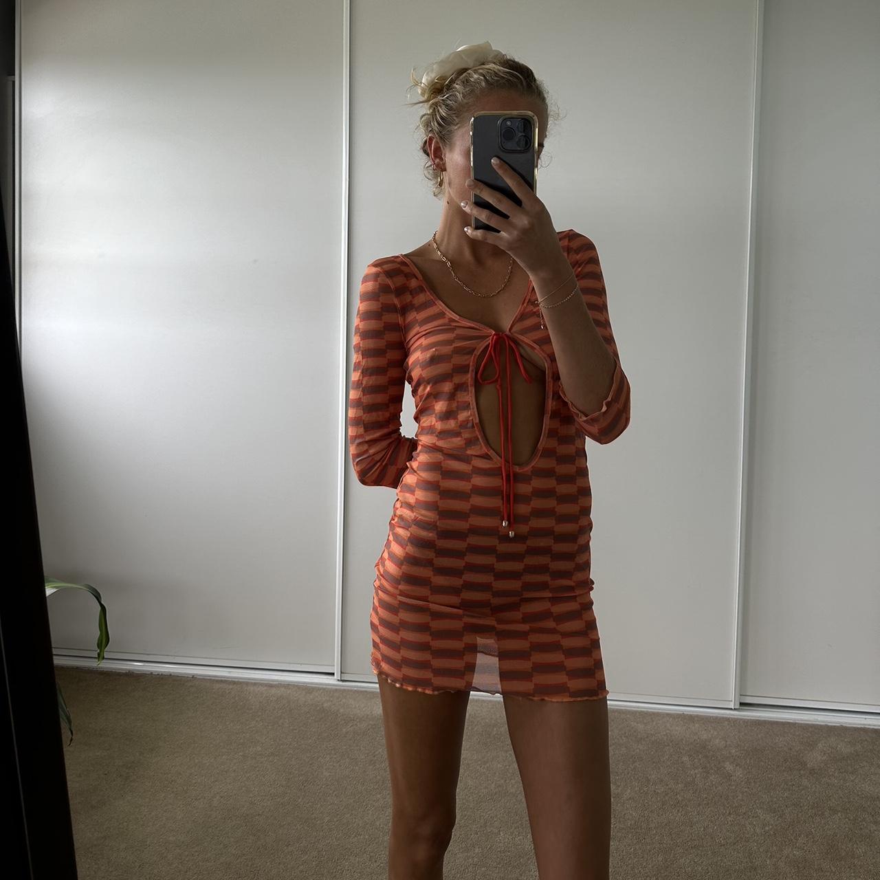 cutest lil sheer dress - unsure of brand but got in... | Depop