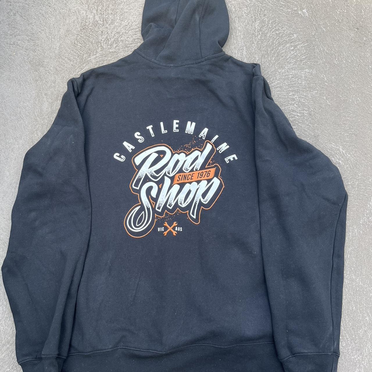 Castlemaine Rod Shop hoodie | Depop