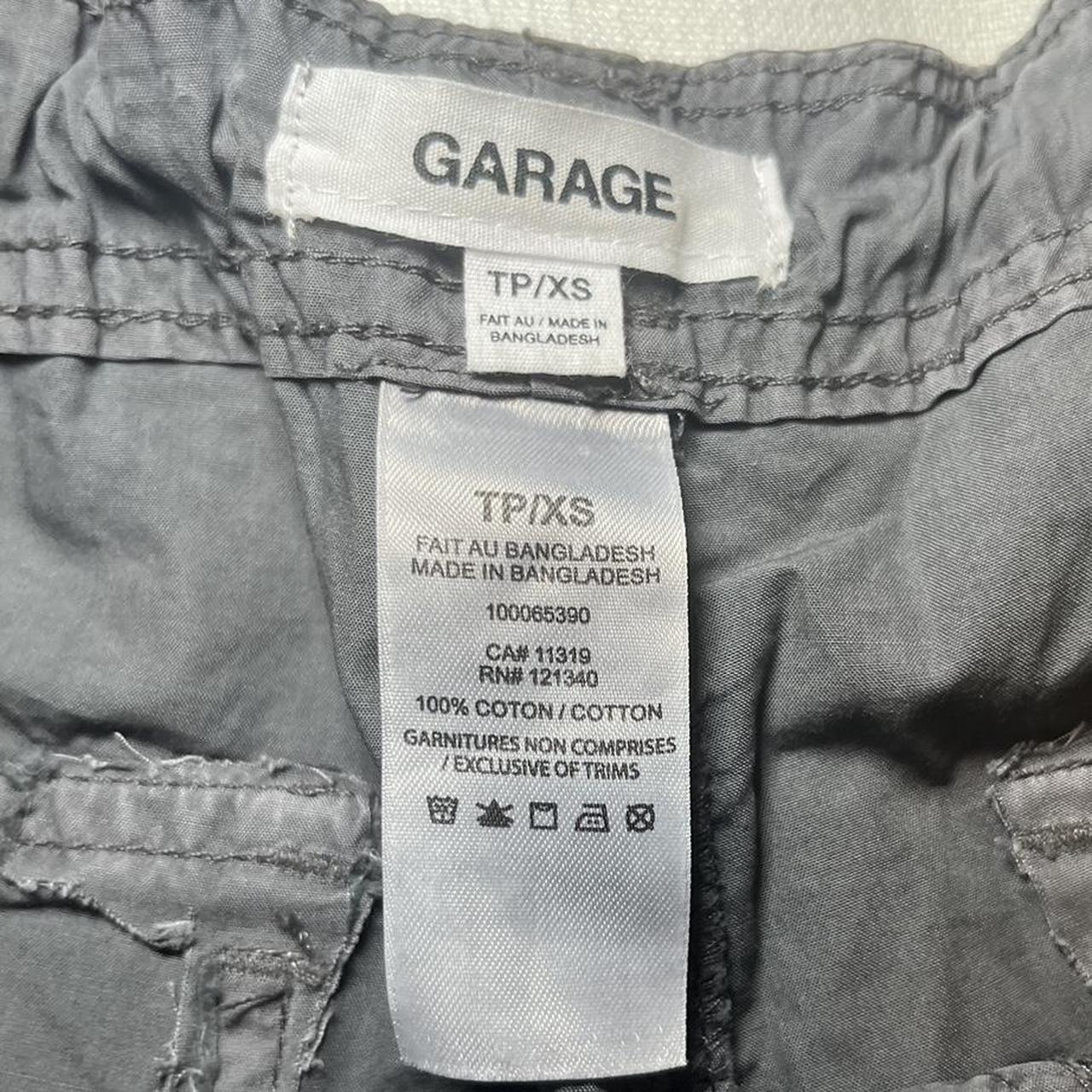 Garage Paxton Parachute Pants in Blackened... - Depop