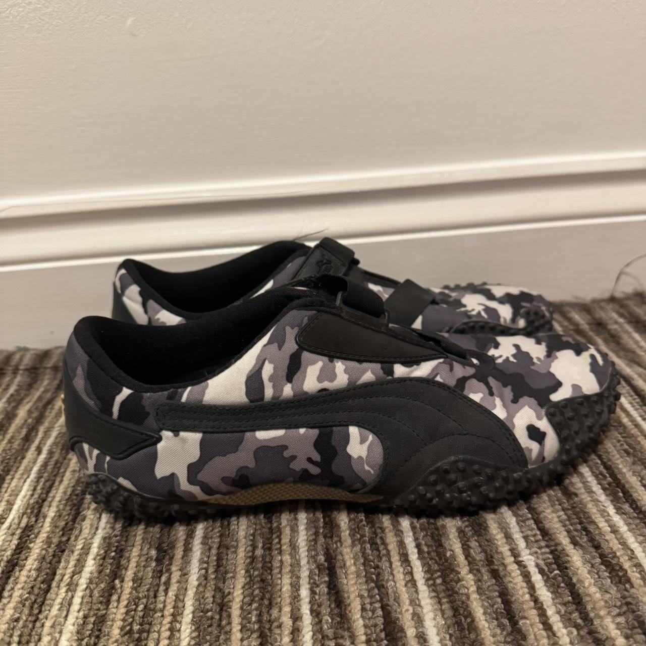 Puma Mostro Vintage 2000 UK8 Grey Camo. No... | Depop