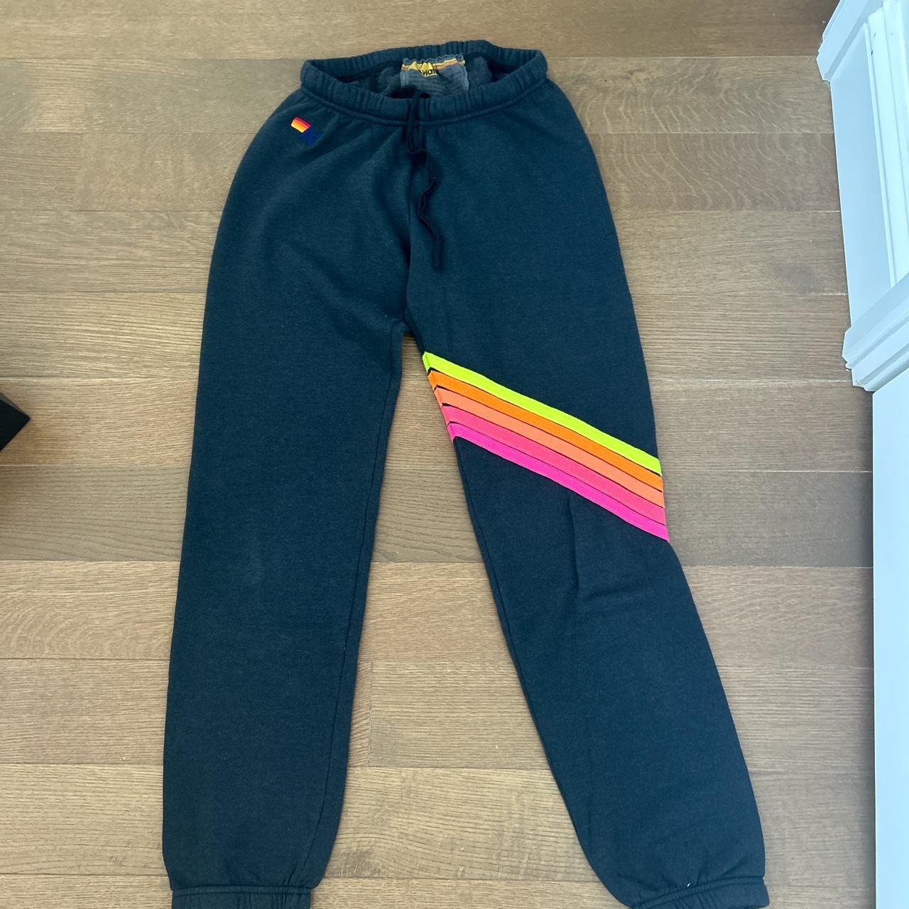 Aviator Nation Women's Grey Joggers-tracksuits | Depop