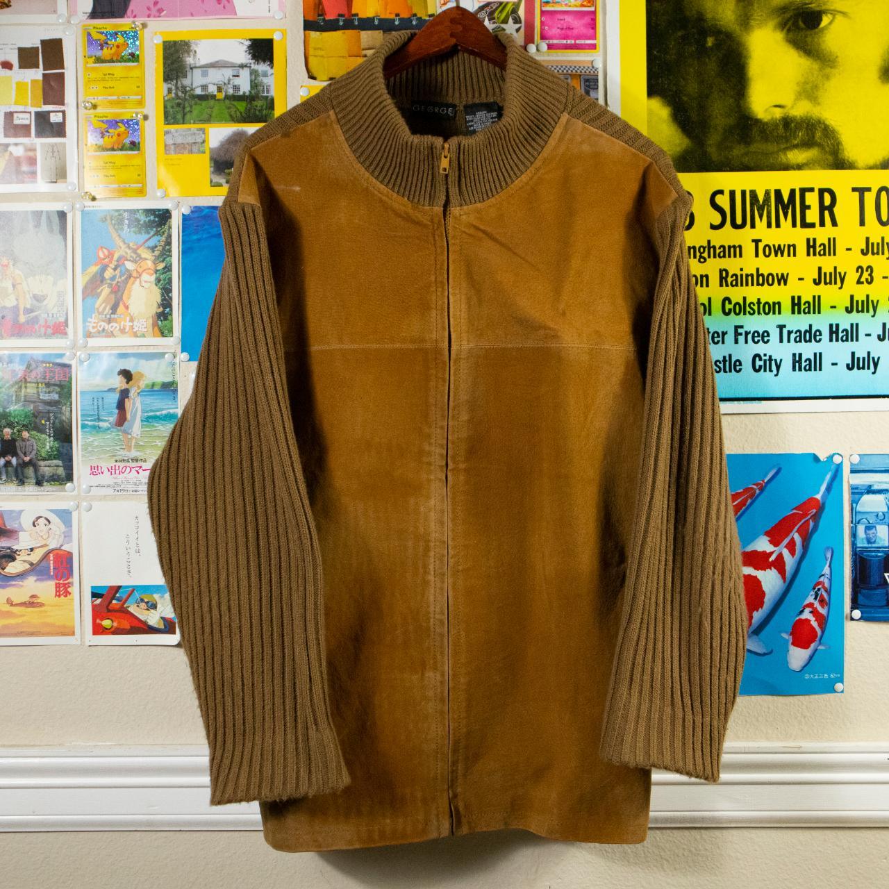 George Men's Brown and Tan Jumper | Depop