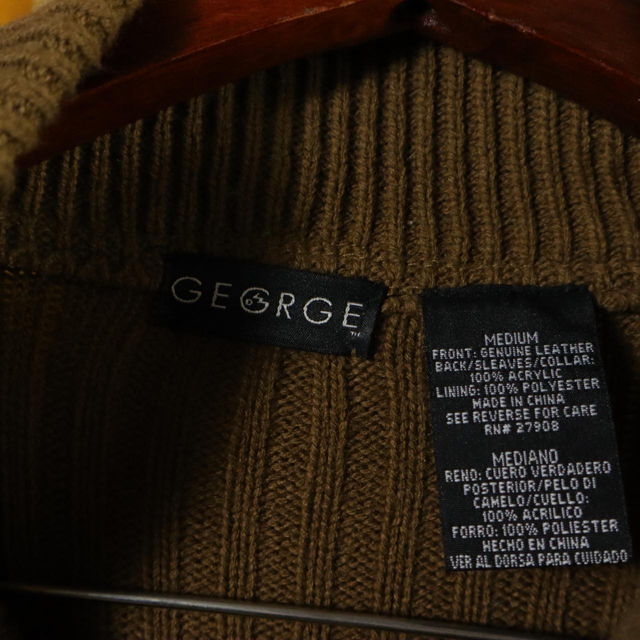George Men's Brown and Tan Jumper | Depop