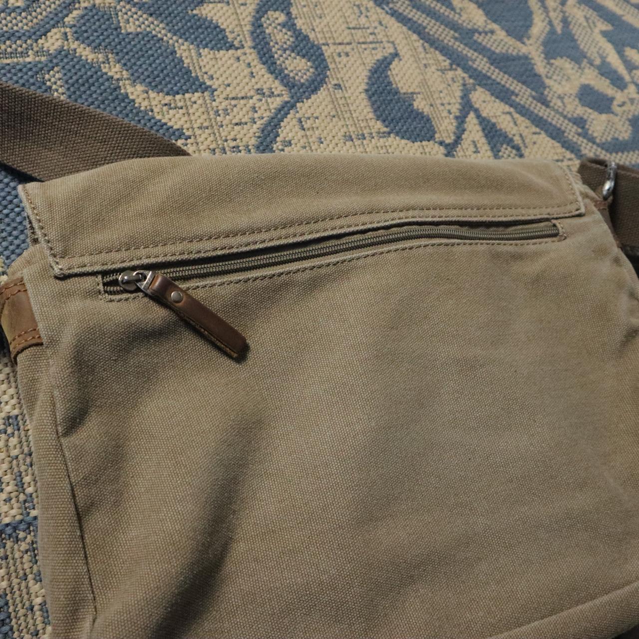 Stumper & Fielding Messenger Canvas Tan... - Depop