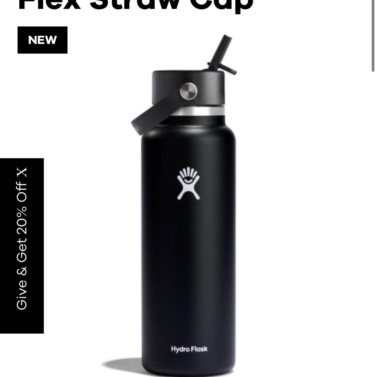 hydro flask brand new GREY - Depop