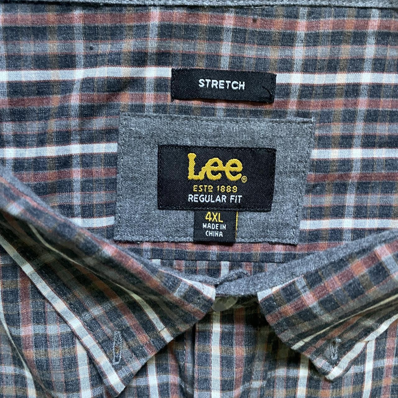 Lee Plaid Long Sleeve Dress Shirt Men’s collared... - Depop