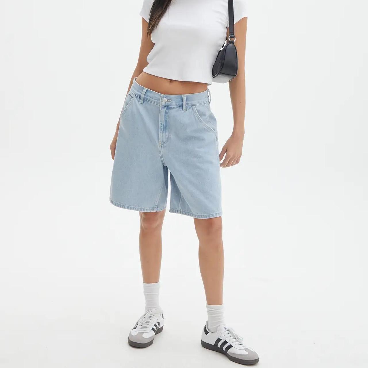 glassons jorts (wide leg longline jort) ☀️ only worn... - Depop