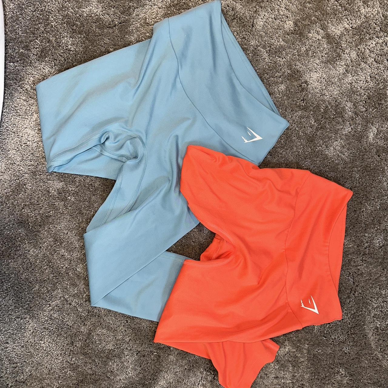 Two Gymshark Leggings Both Worn Once Gymshark Depop