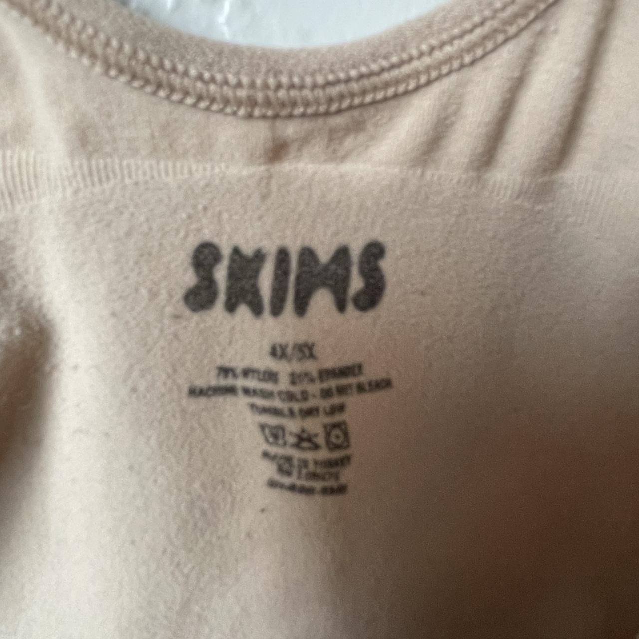 Nude Skims bodysuit. Size 4X/5X Skims sizing is... - Depop