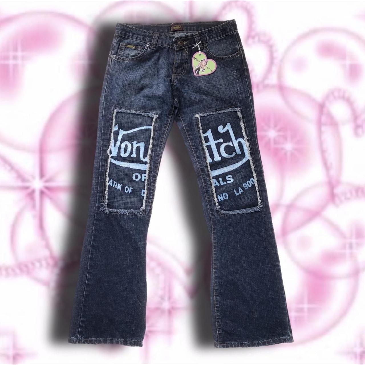 Von Dutch vintage jeans ⭐️ Vintage early 2000s... - Depop