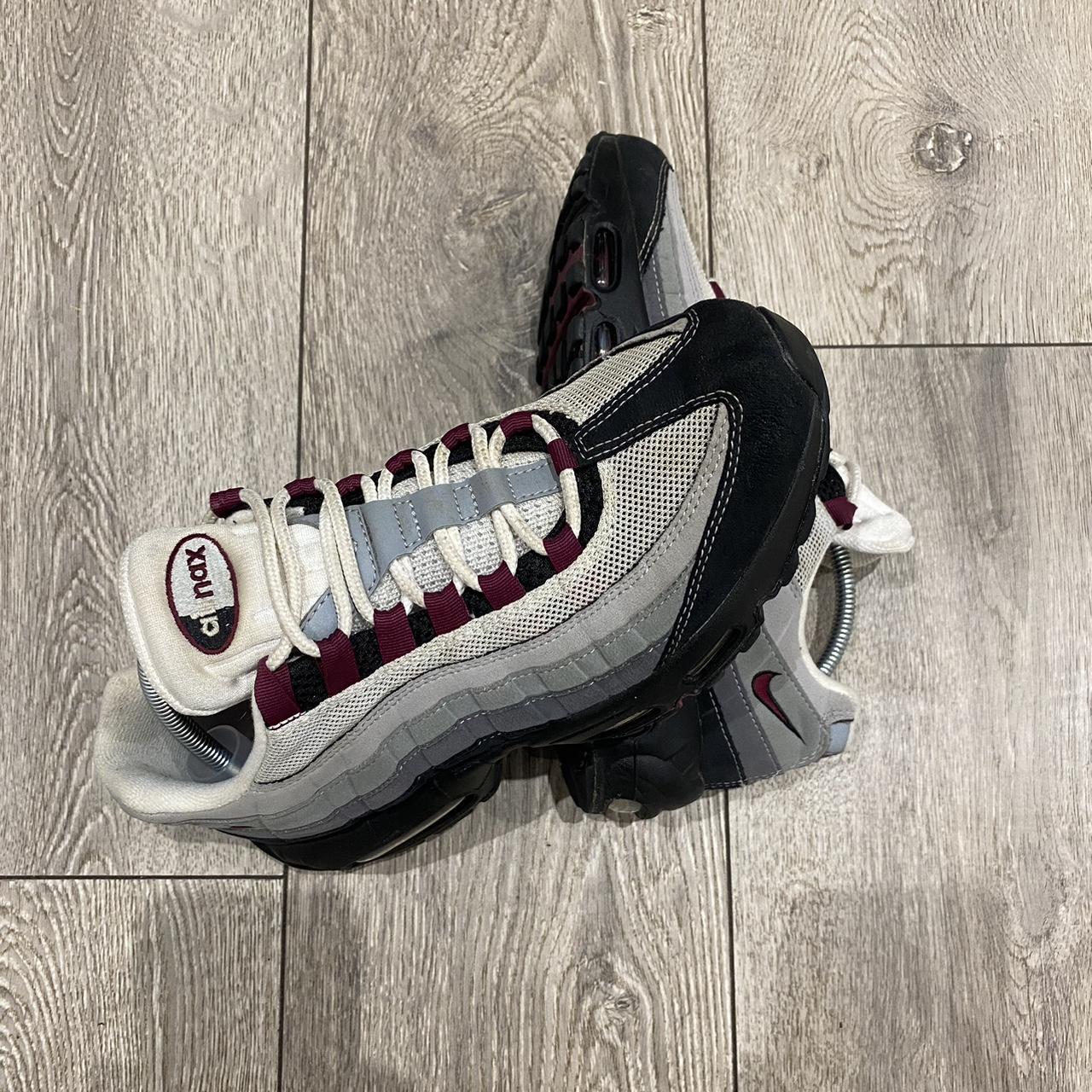 Nike Air Max 95 Beetroot Excellent Condition Size UK... - Depop