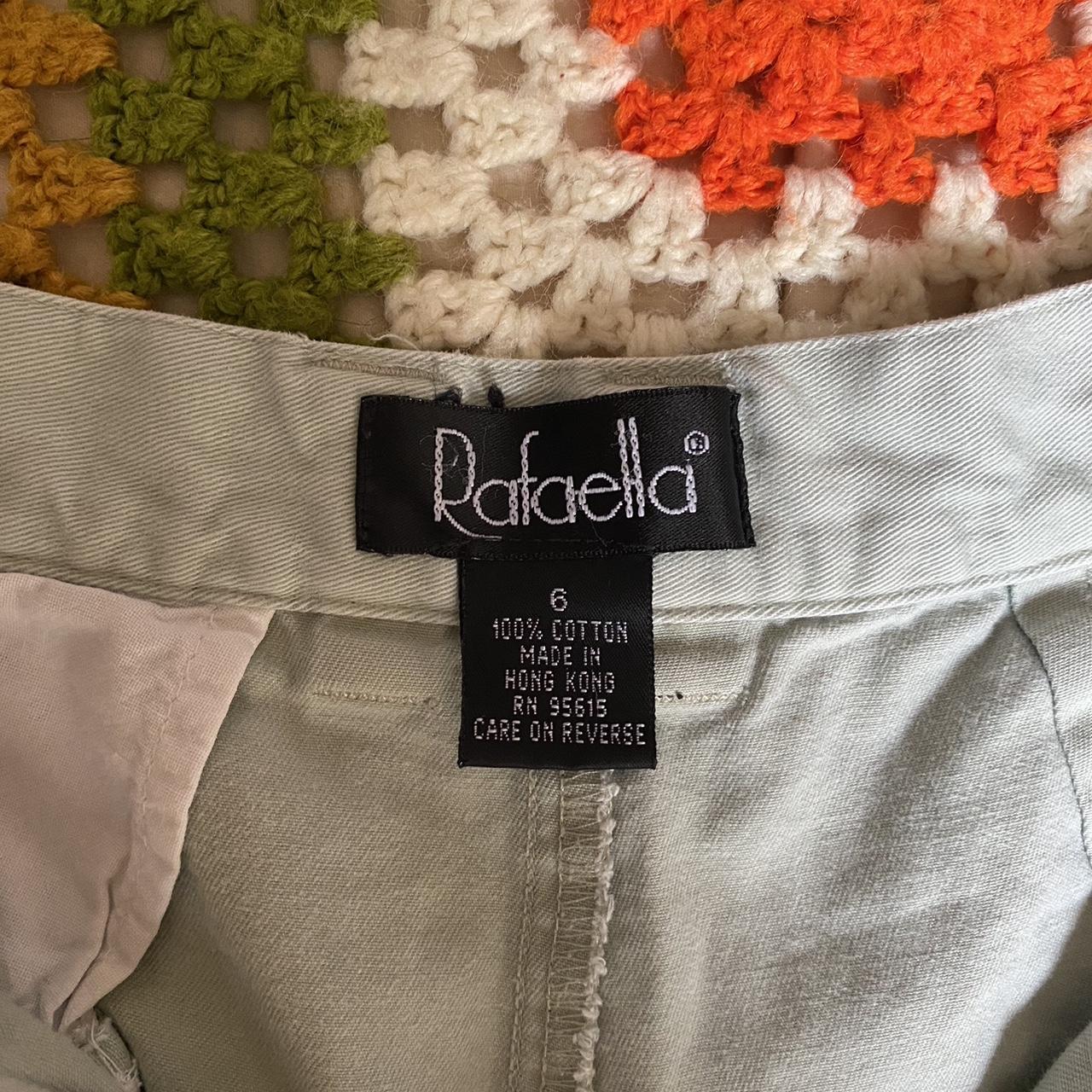 Rafaella vintage shorts, light blue size 6 #vintage... - Depop