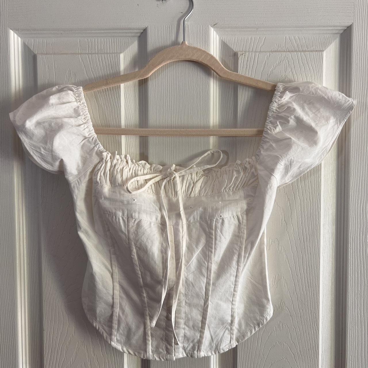 Brand new princess Polly top ivory PP label removed... - Depop