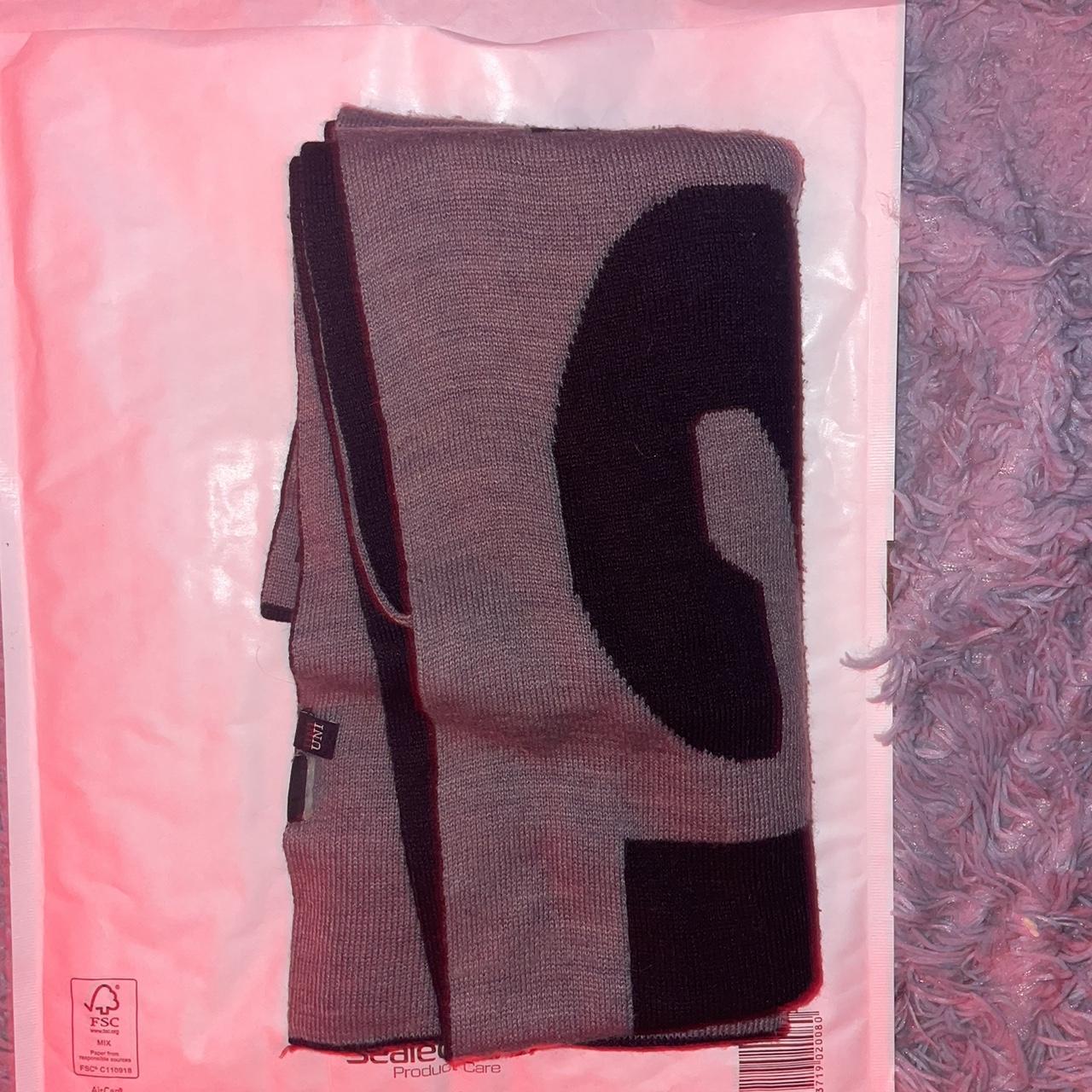 Black and grey diesel scarf REAL - Depop