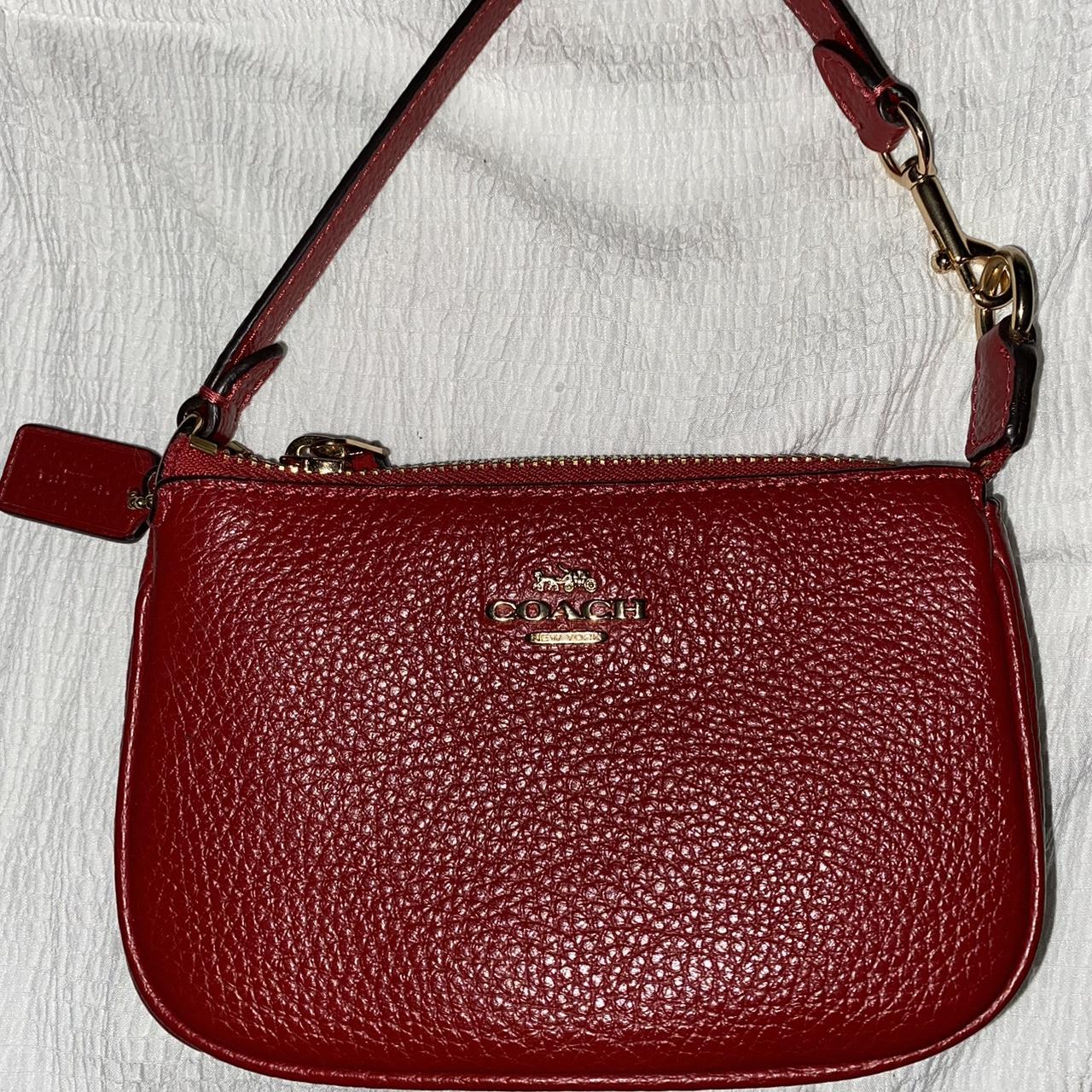 Mini red coach purse #red #coach #vintage #minibag... - Depop