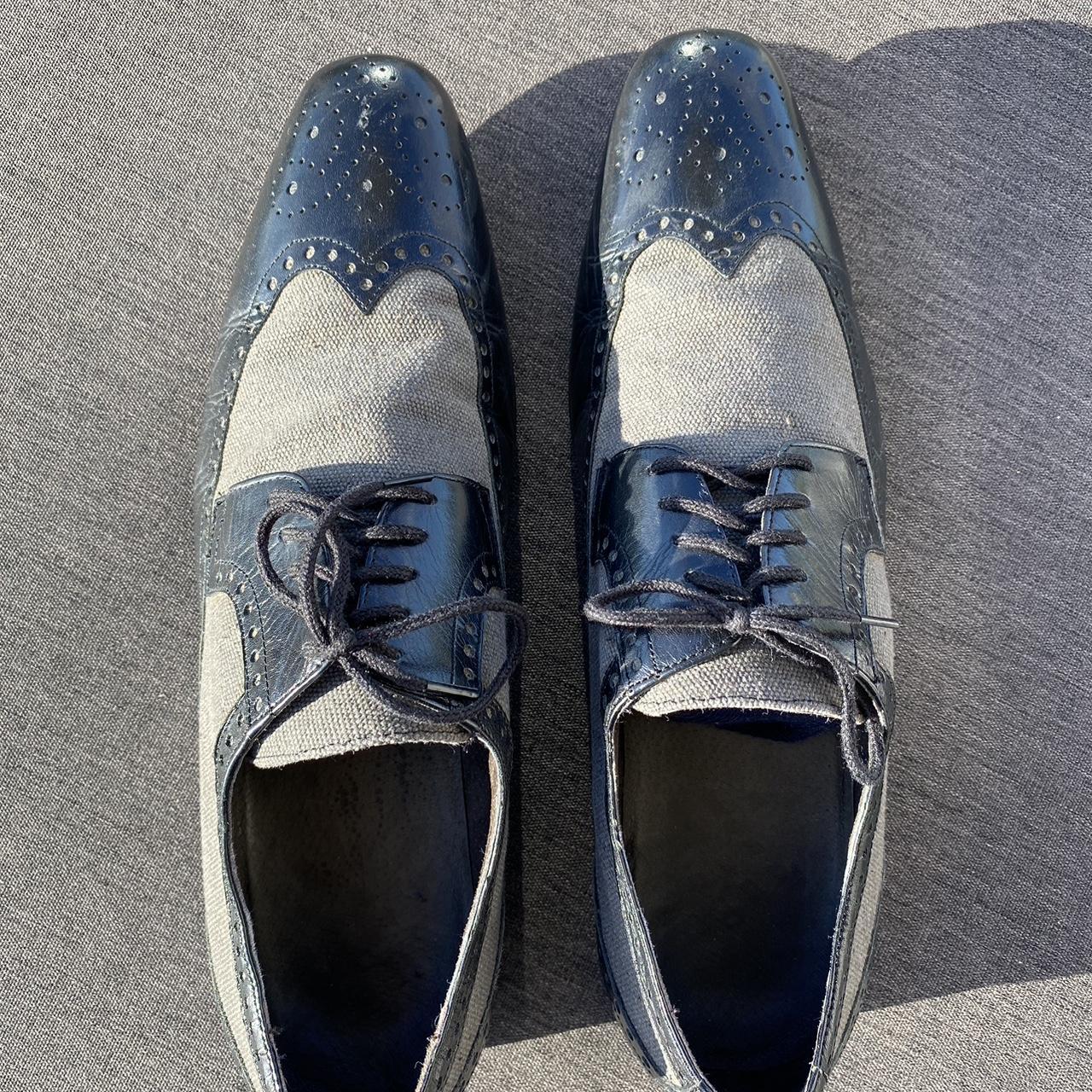Dune men’s dress shoe (brogue/wingtip).... - Depop