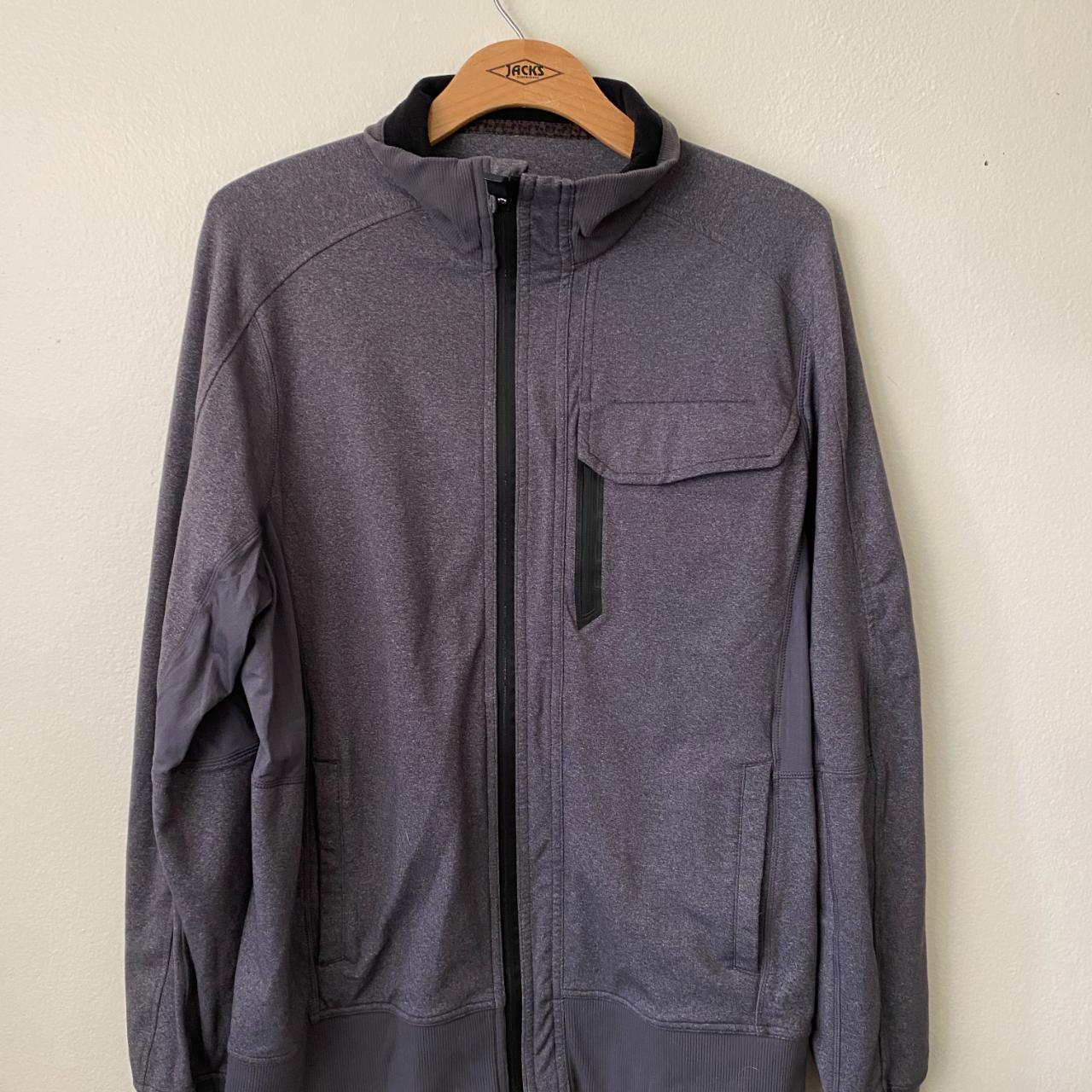 - lululemon zip up jacket - size: no tag but fits... | Depop